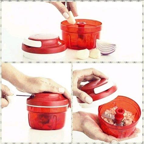 Tupperware Turbo Chopper Red1 Furniture And Home Living Kitchenware