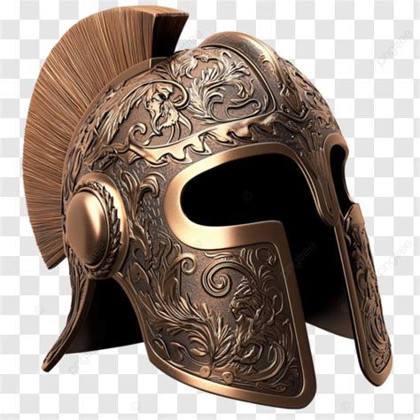 정교한 조각과 패턴을 특징으로하는 골동품 청동 전사 헬멧 고대 미술 청동 전사 Png 일러스트 및 이미지 에 대한 무료 다운로드 Pngtree