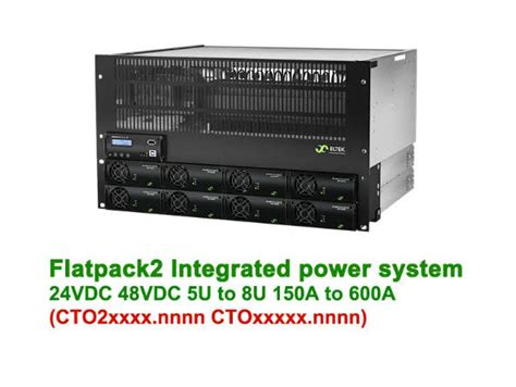Eltek 19 Inch 4u Distribution Telecom Equipment Power Supply Flatpack2 24v 48v 24kw