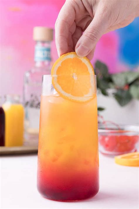 Tequila Sunrise A Classic Twist