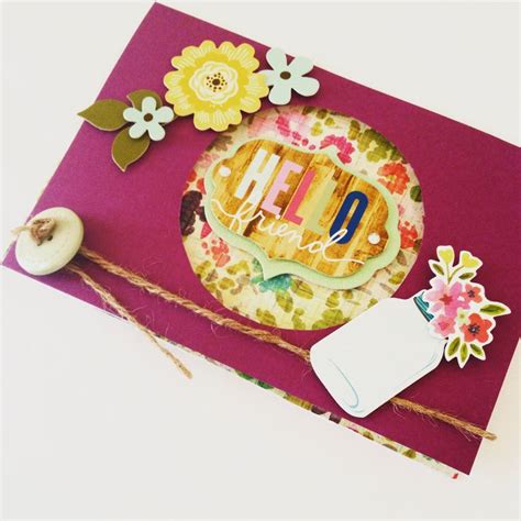 Easy Greeting Card Tutorial Easy Greeting Cards Card Tutorial Card Tutorials