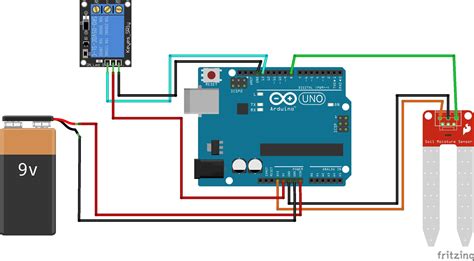 Arduino Soil Moisture Sensor Relay Control
