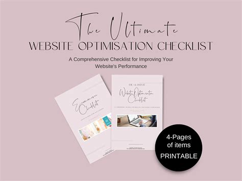 Website Optimisation Checklist Online Biz Suite