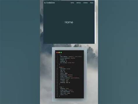 How to Change Navbar Background Color on Scroll |HTML, CSS & JavaScript #how #html #navbar # ...