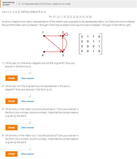 Solved Let A Define A Relation R On A Chegg