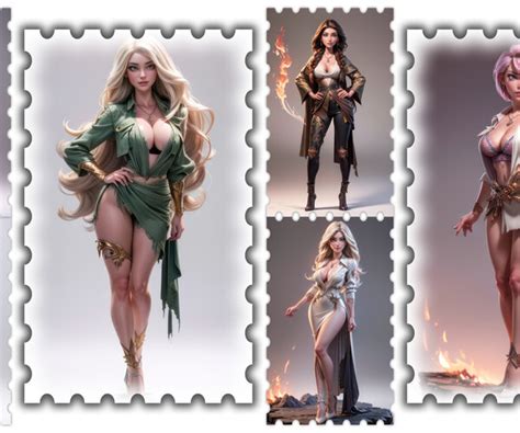 Artstation 360 Anime Girls Seductive Flame Queen Images Reference