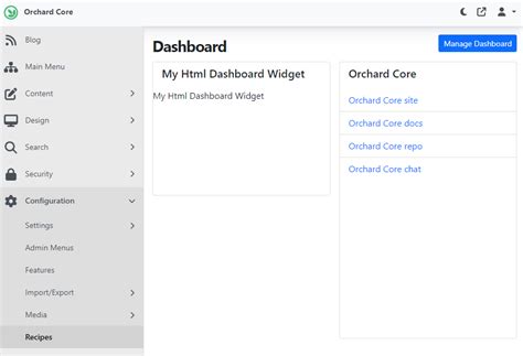 Admin Dashboard Improvements Two Factor Authent Orchard Dojo
