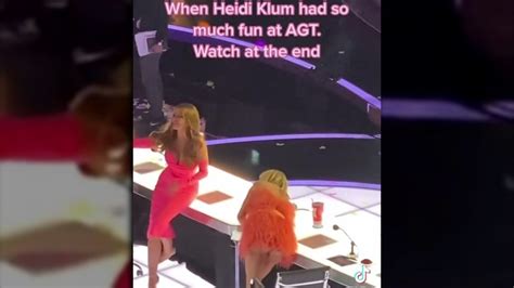 Heidi Klum Shares Funny Advice Following Agt Wardrobe Malfunction