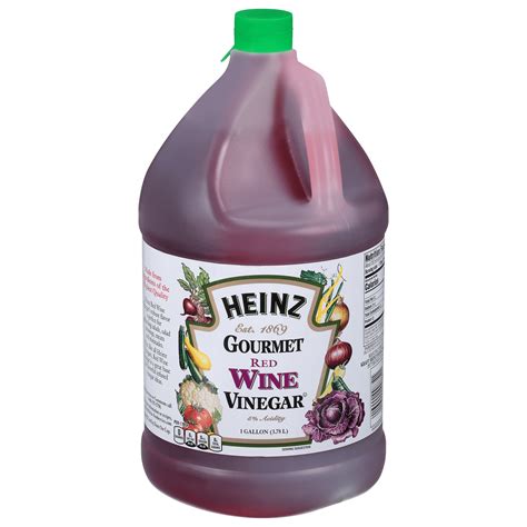 Heinz Gourmet Red Wine Vinegar 1 Ga Away From Home