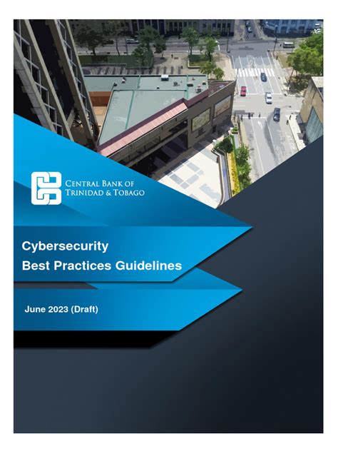 Draft Cybersecurity Best Practice Guideline 20232006 Pdf