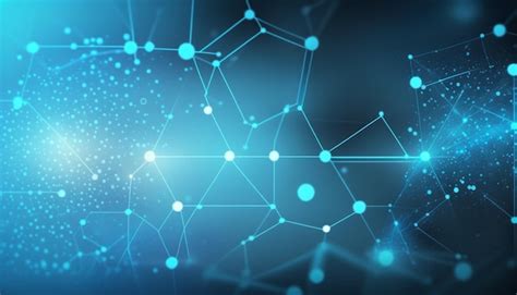 Premium Photo A Blue Background With A Circle And The Word Technology