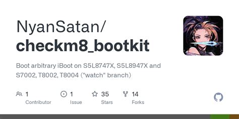 github nyansatan checkm8 bootkit boot arbitrary iboot on s5l8747x