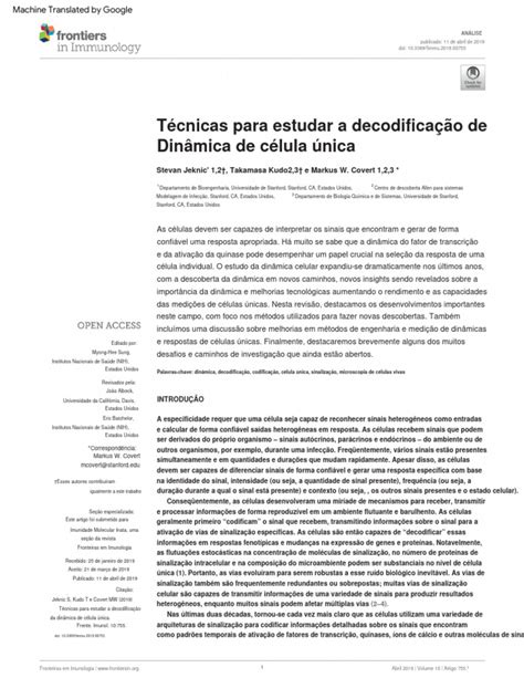 Techniques For Studying Decoding Of Single Cell Dynamics Pdf Sinalização Celular Apoptose Techniques For Studying Decoding Of Single Cell Dynamics Pdf Sinalização Celular Apoptose