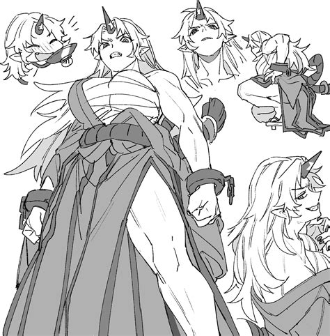 Hoshiguma Yuugi Touhou Drawn By Mero Starfish Jcs Danbooru