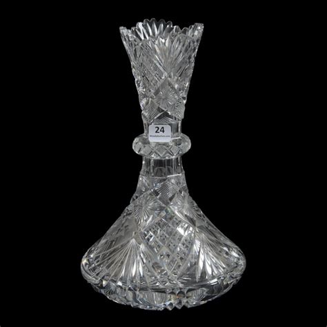 Vase Abcg Harvard Pattern By Libbey