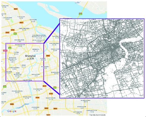 Real Trace Driven Simulation Experiments Over 20320 Km 2 In Shanghai