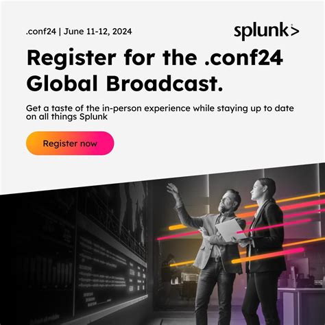 Splunk On Linkedin Global Broadcast Details Conf24 User Conference Splunk
