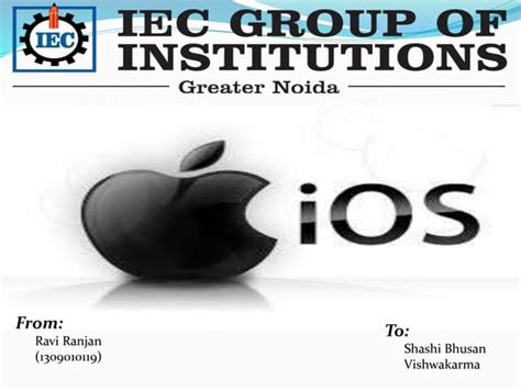 Ppt On Ios Ppt