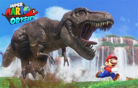 Filesmo T Rex Chase Super Mario Wiki The Mario Encyclopedia