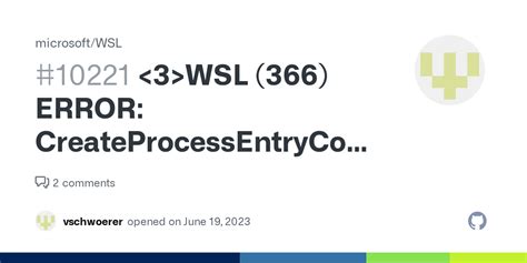 Wsl 366 Error Createprocessentrycommon357 Getpwnamvolke Failed 0