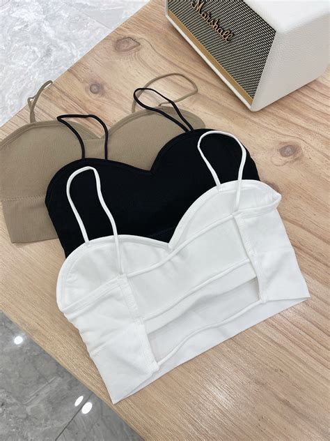 Tractile Female Summer Net Red Beauty Backbone Shadow Straps Without Marks Of Underwear No Steel