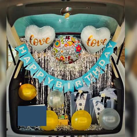 Birthday Car Decorating Ideas Car Décorations