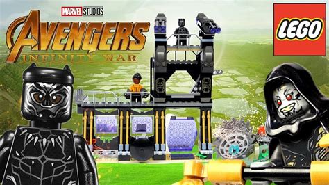 LEGO Marvel 76103 Атака Корвуса Глейва Обзор Avengers Infinity War ...