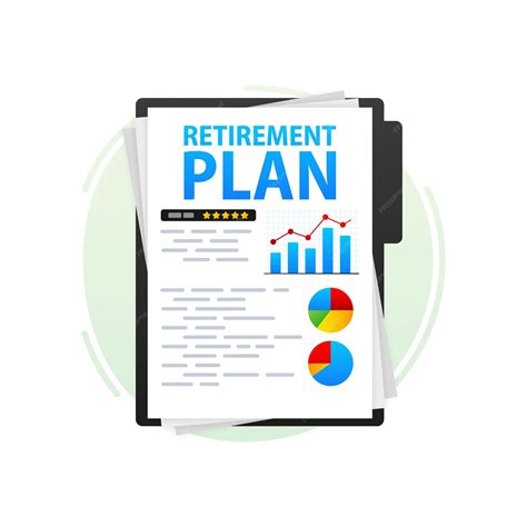 Premium Vector Retirement Plan Saving Money For Future Diagrams And