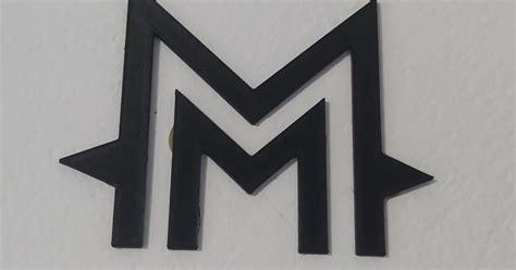 Logo M Matthieu Chedid By Gaugaugadget Download Free Stl Model
