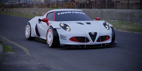 Alfa Romeo 4c Concept On Behance