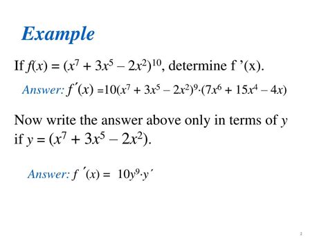 PPT Section Implicit Differentiation PowerPoint Presentation Free Download ID