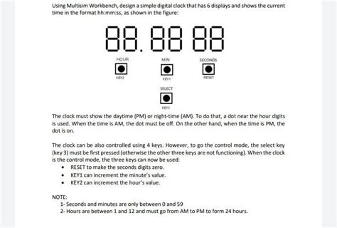 Solved Using Multisim Workbench Design A Simple Digital