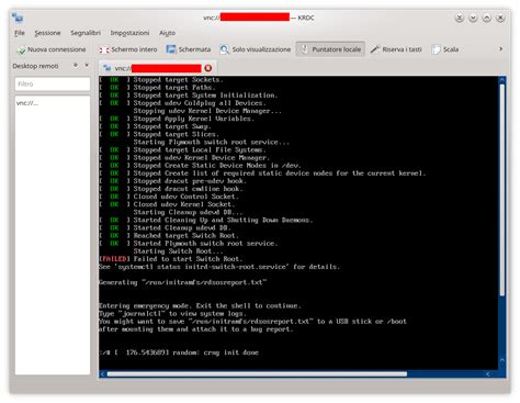Failed To Start Switch Root Grub Shell Dopo Aggiornamento Server Centos Elettrolinux