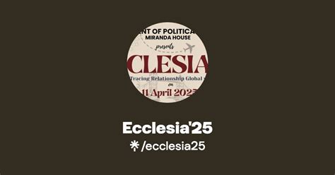 Ecclesia25 Linktree