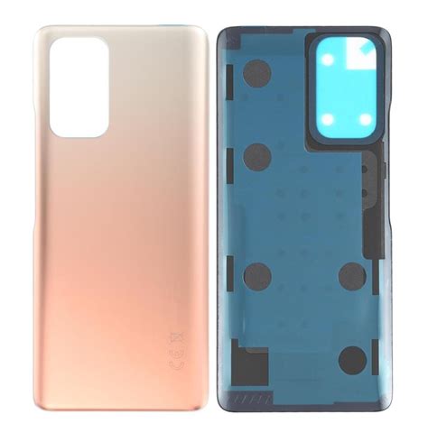 Back Panel Cover For Xiaomi Redmi Note 10 Pro Brown Maxbhi Com