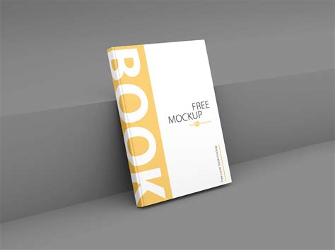 Free Book Cover Mockups Psd