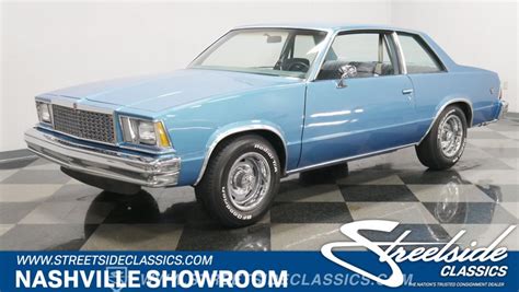 1978 Chevrolet Malibu A 1978 Chevrolet Malibu Car At A Car Show Stock