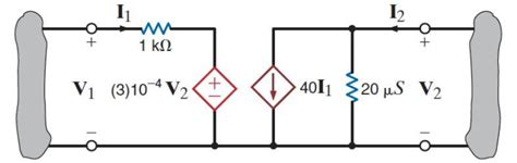 solved question 3 find the z parameters for the two port
