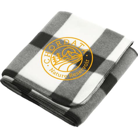 Promo Buffalo Plaid Fleece Blankets
