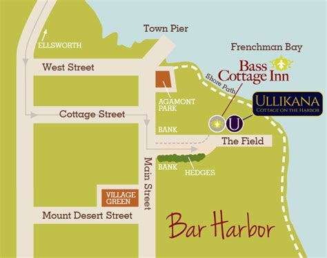 Downtown Bar Harbor Maine