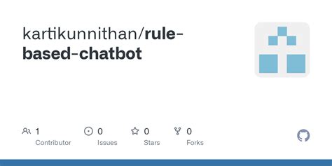 Github Kartikunnithan Rule Based Chatbot