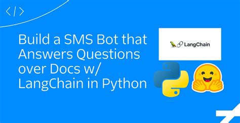 Pathik Soni On Linkedin Build A Question Answering Over Docs Sms Bot With Langchain In Python