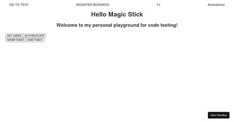 React Plus Typescript Codesandbox