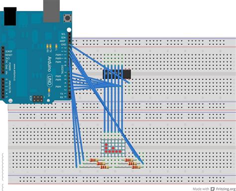 5x7 Led Matrix Issue Leds And Multiplexing Arduino Forum