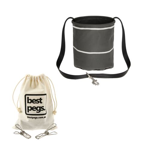 Mixed Size Silver Marine Grade Clothes Pegs And Peg Basket Bundle Best Pegs