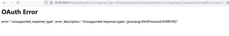 spring security oauth2 远程命令执行漏洞（cve 2016 4977 kalixcn 博客园
