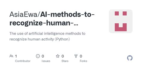 github asiaewa ai methods to recognize human activity python the use
