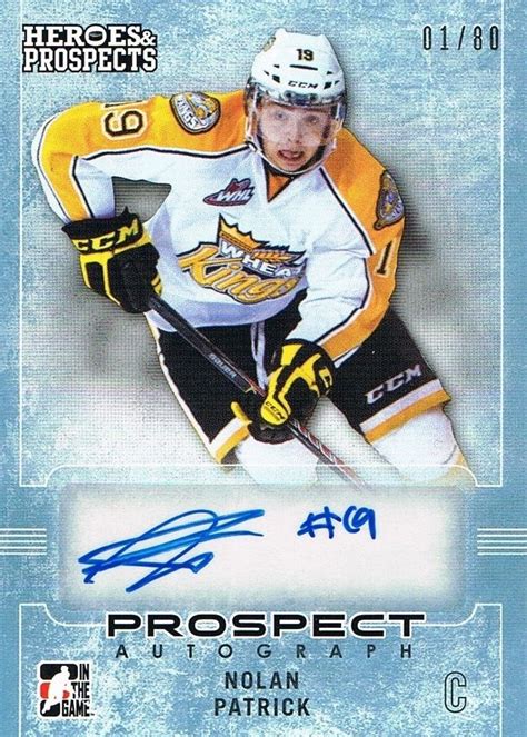 Leaf Trading Cards Signs Exclusive With Nhl Prospect Nolan Patrick