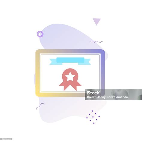 웹 사이트 및 모바일 개발을위한 온라인 과정 이나 대학 배너 템플릿에서 전자 인증서의 현대 평면 디자인 Isometric 개념 졸업 용지 인증서 벡터 그림입니다 감탄에 대한