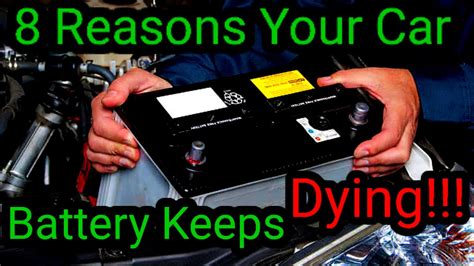 8 reasons and symptoms your car battery keeps dying - YouTube